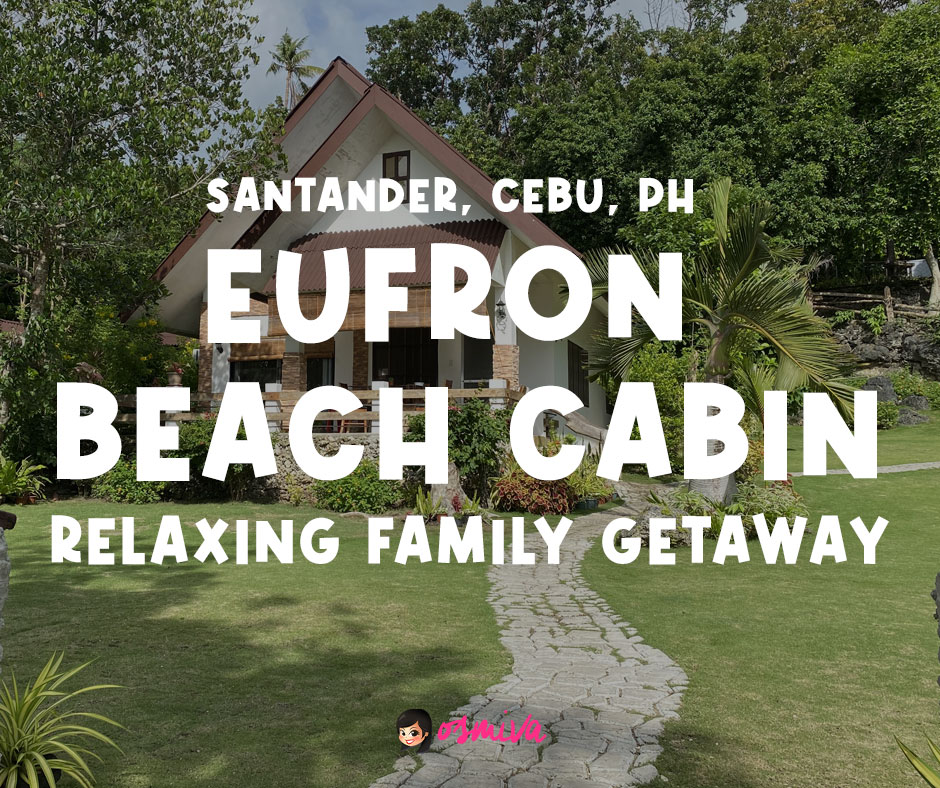 Relaxing Family Staycation at the Eufron Beach Cabin in Santander, Cebu ...